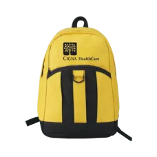 Imprinted Two-Tone Color Backpack
