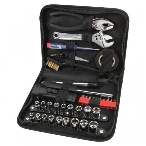 Compact 38 Piece Automotive Tool Kit Today!