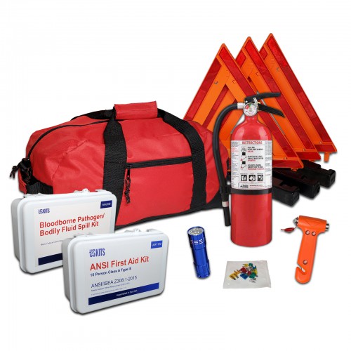 USKITS DOT Compliant Kit – Essential 5lb Fire Extinguisher & More