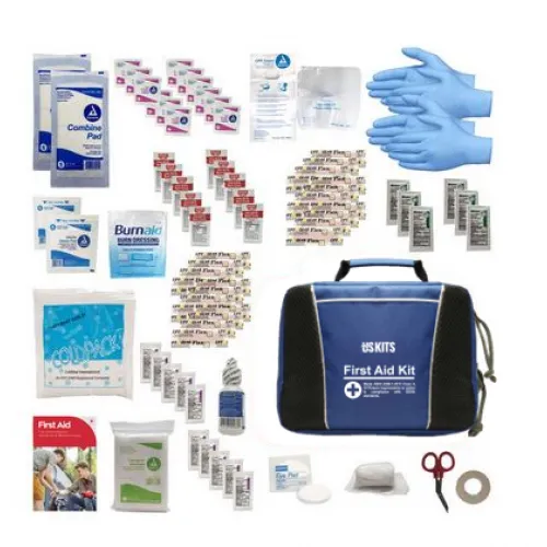 USKITS DOT OSHA Safety Kit in Durable Metal Box