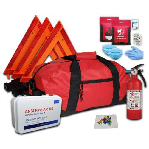 USKITS DOT Safety Kit - OSHA ANSI Compliant PPE