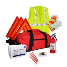 USKITS OSHA Compliant Truck Safety Kit & Triangles