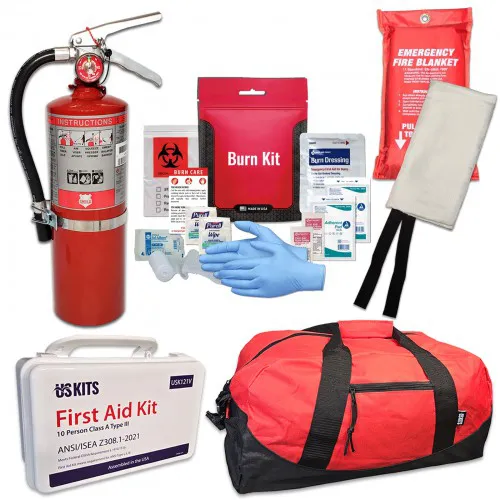 Workplace ANSI Fire Safety Kit - Essential Gear