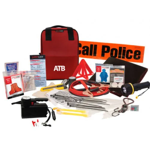 Buy Imprinted Deluxe Highway Emergency Kit - Essential Car Safety Gear