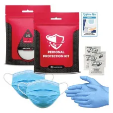 Bulk PPE Kit Set of 10 - Essential FLU Preparedness Shipping Included