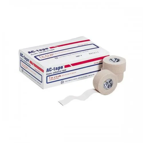 Elastic First Aid Tape, 1 x 5 yd - 12 Rolls