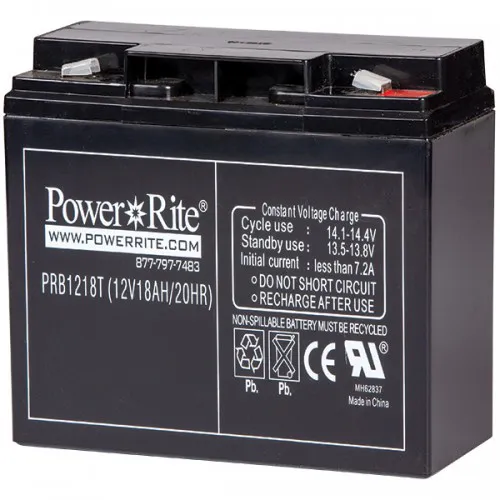 Power Rite® 12V 18 Ah Battery - Reliable Source