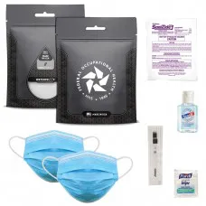 Imprintable Grab-and-Go PPE Kit for Safety Solutions