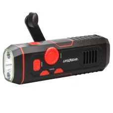 Imprinted Storm Proof Crank Radio Light Online